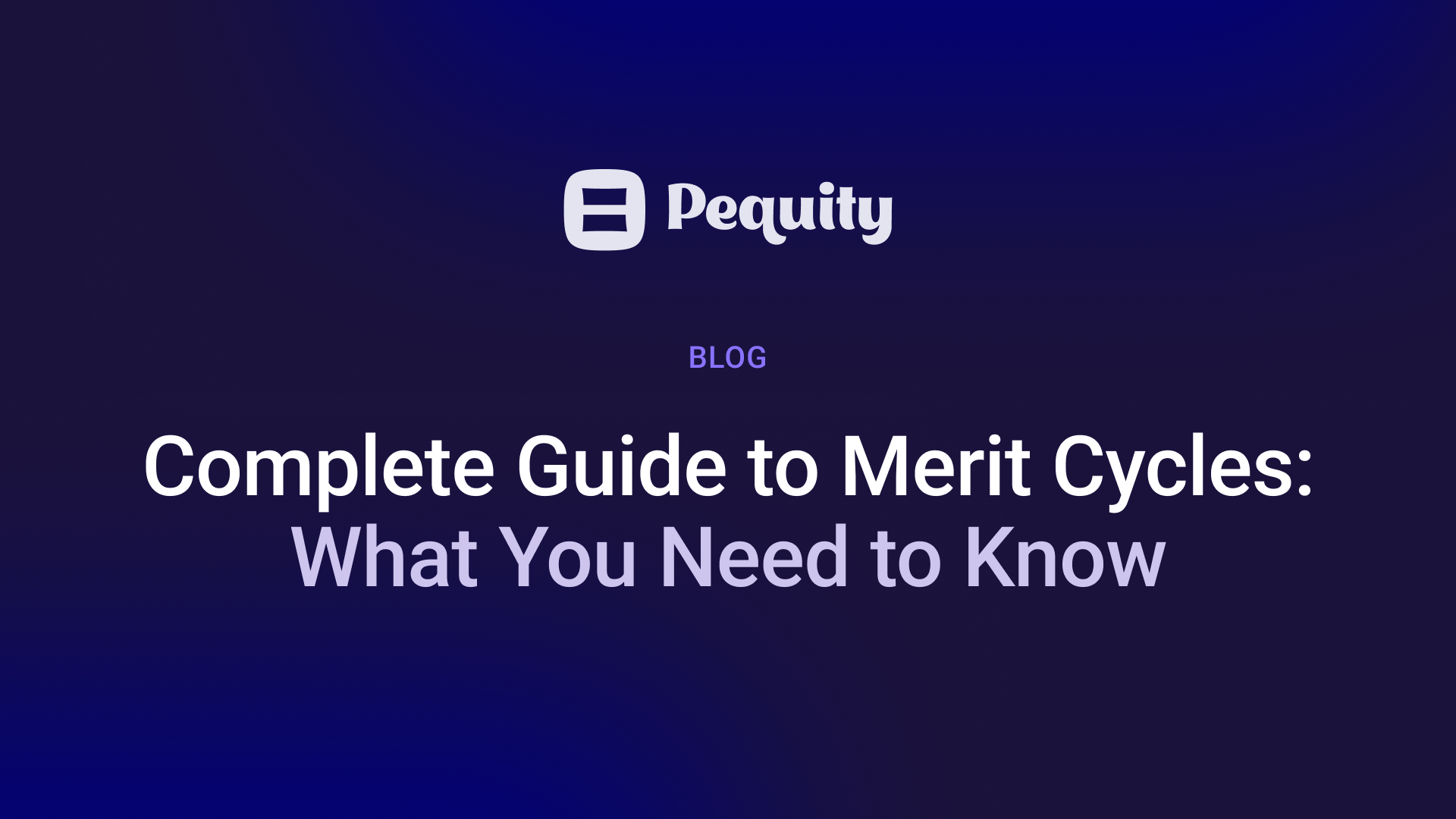 Complete Guide to Merit Cycles: What You Need to Know